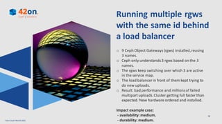 Five More Ways to Break Your Ceph Cluster | PDF