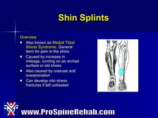Five Most Common Running Injuries | PPT