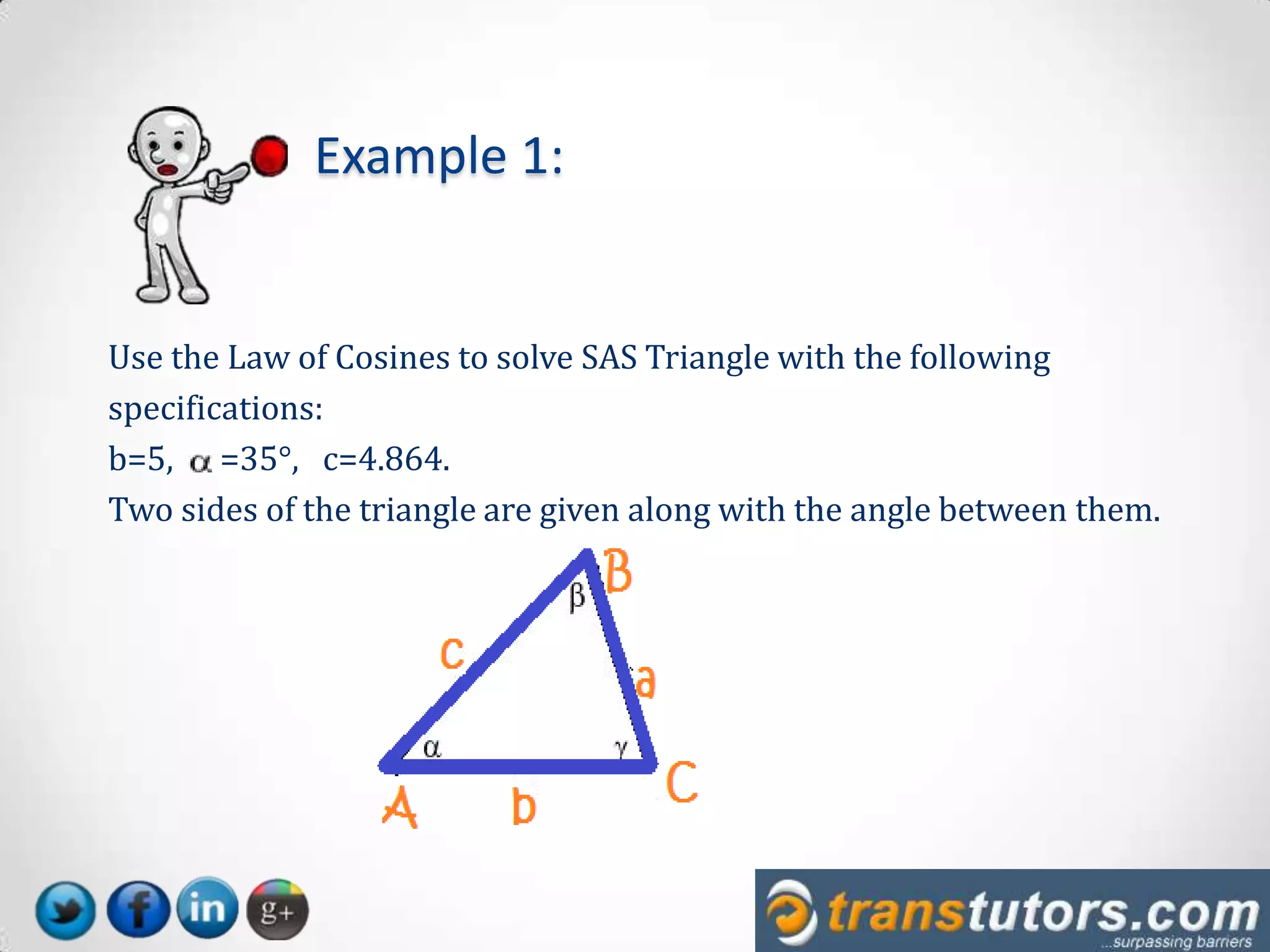 Five most comprehensive examples of triangle laws | PPTX | Physics ...