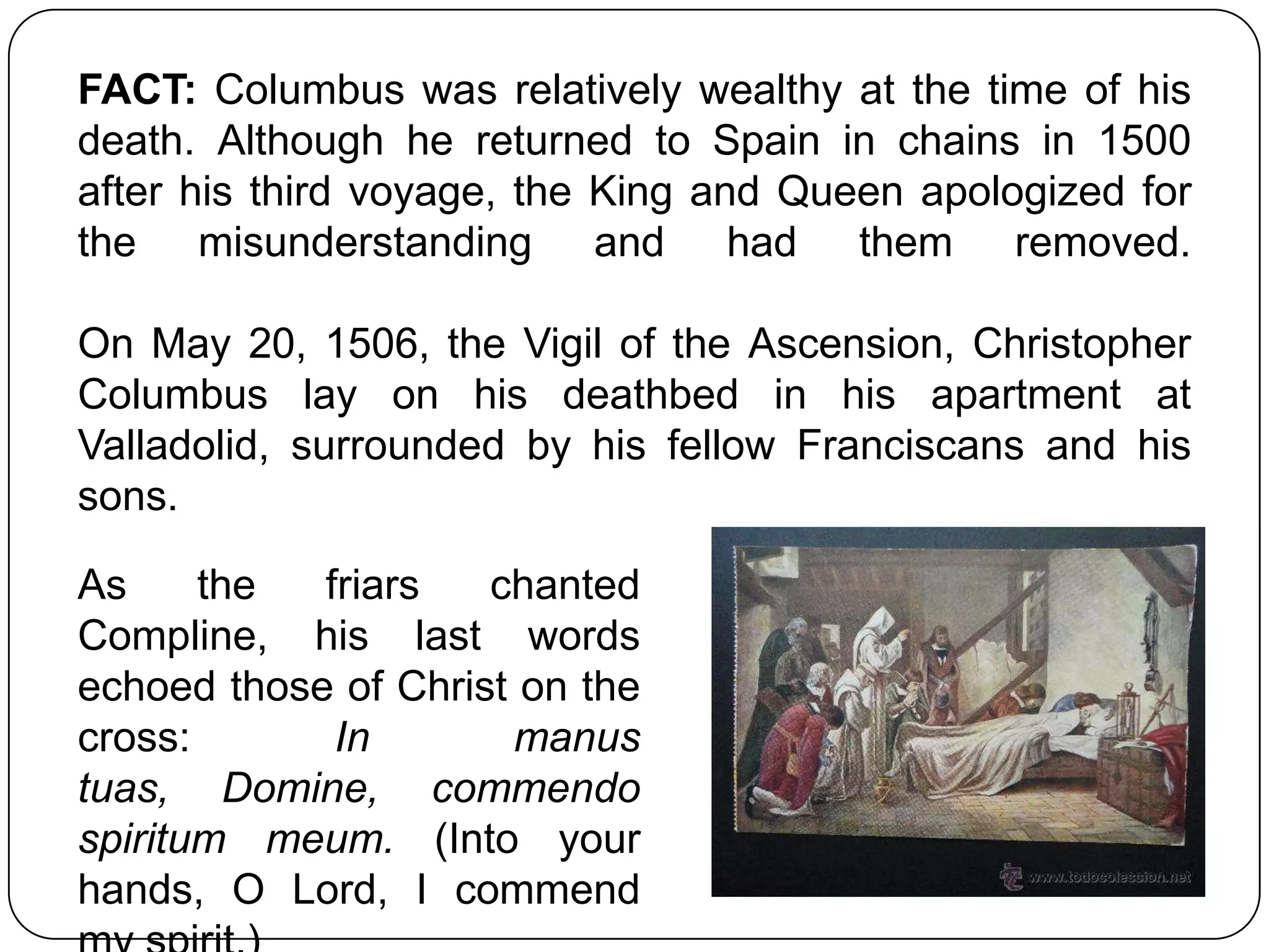 Five Myths about Christopher Columbus | PPTX