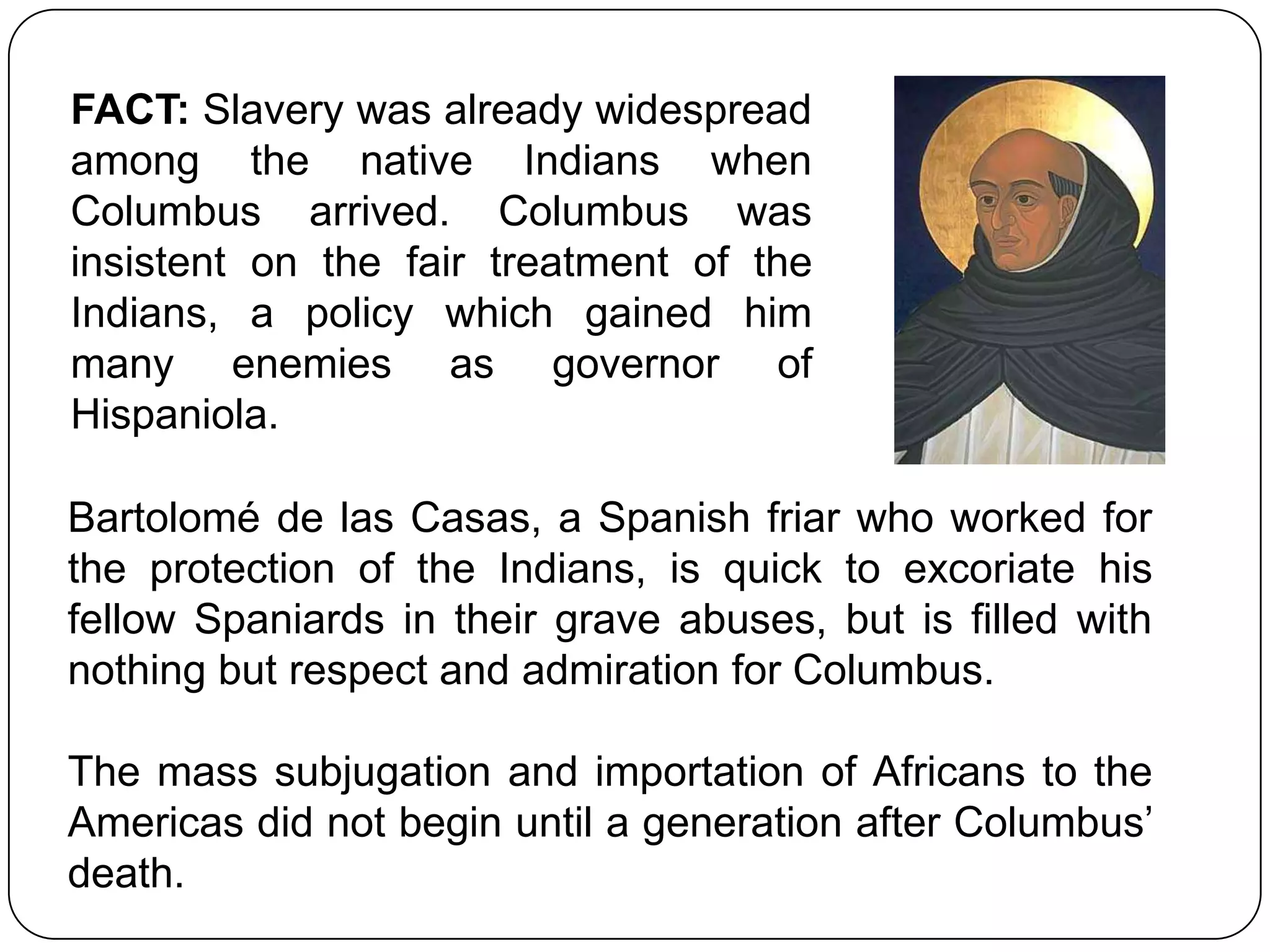 Five Myths about Christopher Columbus | PPTX