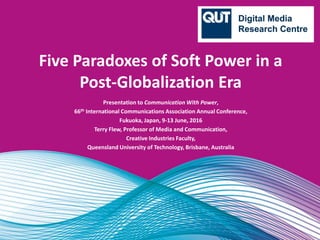 Five paradoxes of soft power in a post globalization era | PPTX