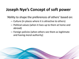 Five paradoxes of soft power in a post globalization era | PPTX