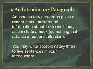 Five paragraph essay | PPTX