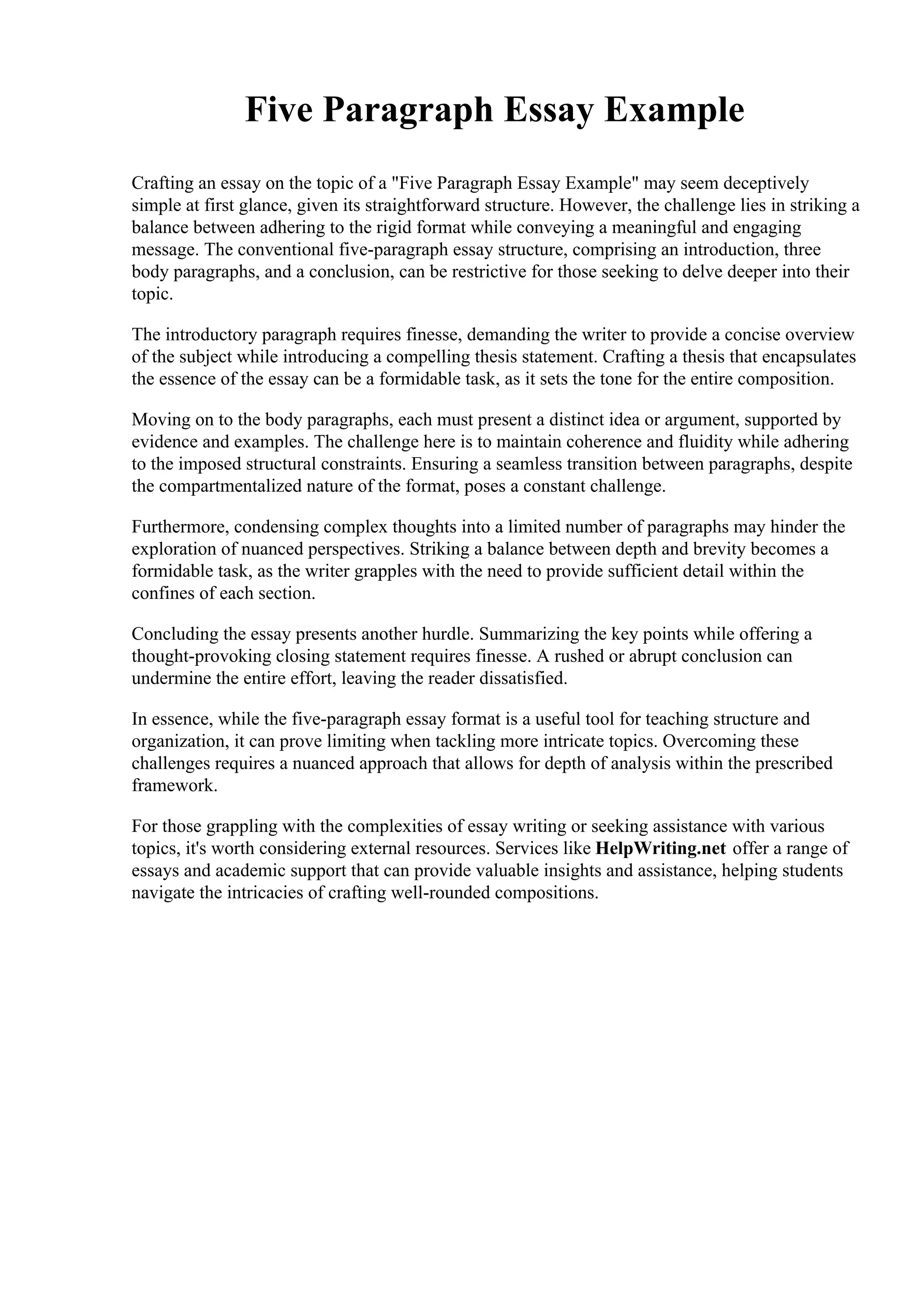 Five Paragraph Essay Example.pdf