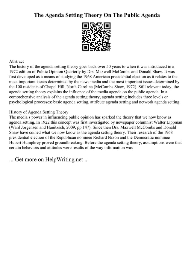 Five Paragraph Essay Example For Middle School | PDF