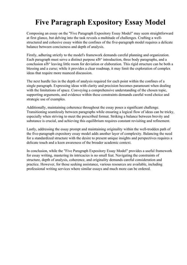 Five Paragraph Expository Essay Model.pdf