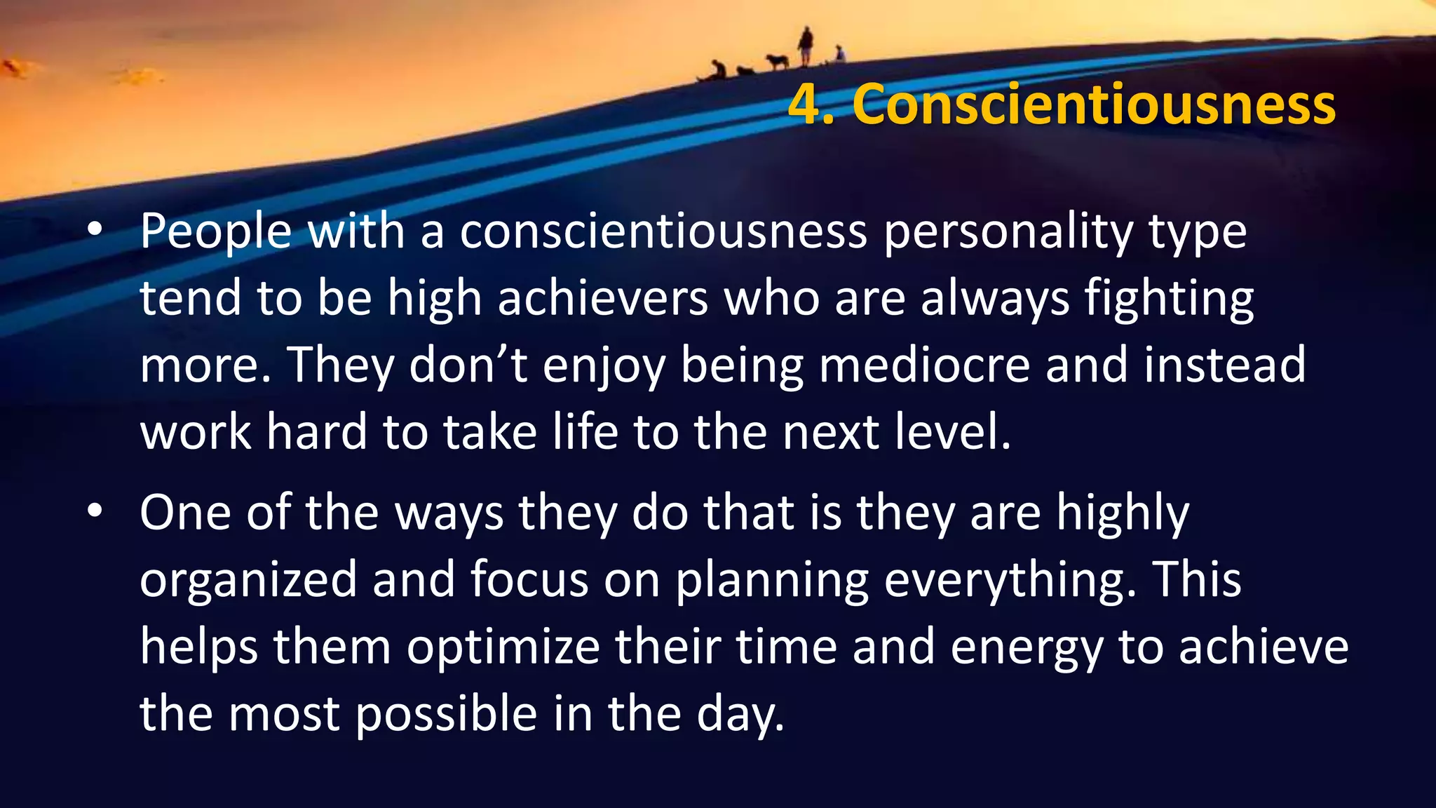 Five personality traits | PPTX