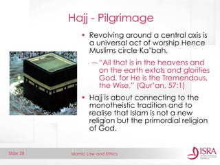 Five pillars of islam ISRA Presentation | PDF