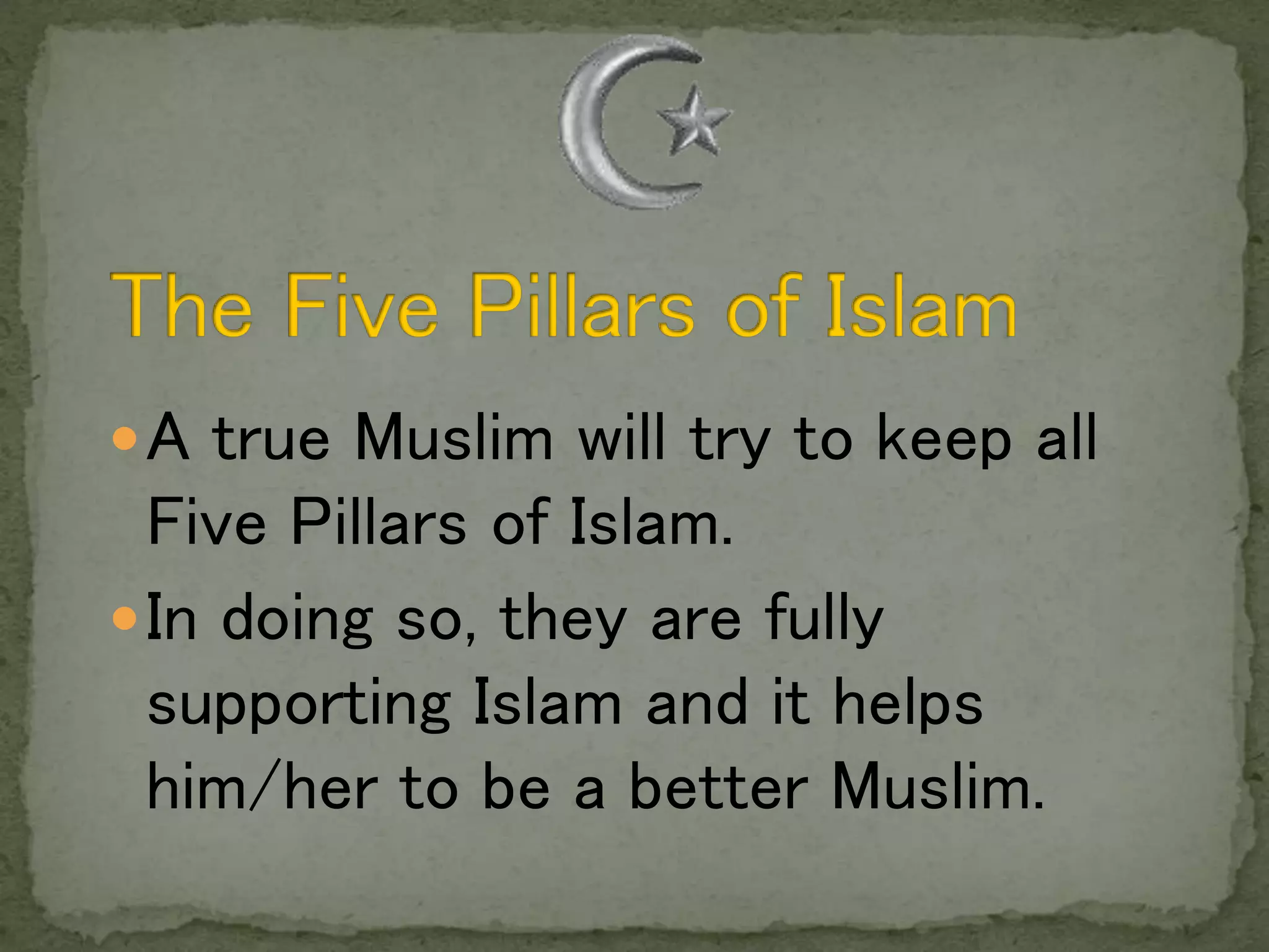 Five Pillars of Islam | PPT