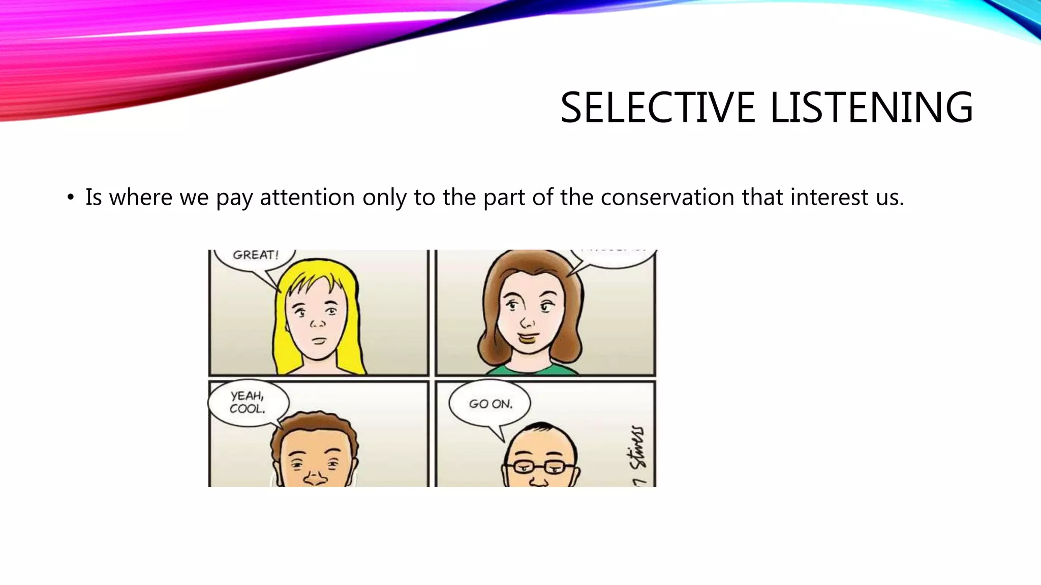 Five poor listening | PPTX