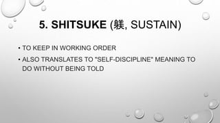 Five primary 5 s phases | PPTX