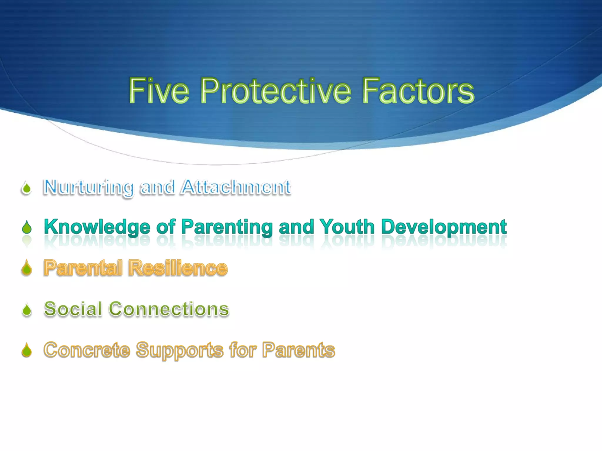 Five protective factors | PPT