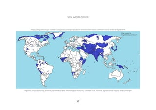 Five protolanguages and a mother tongue | PPT
