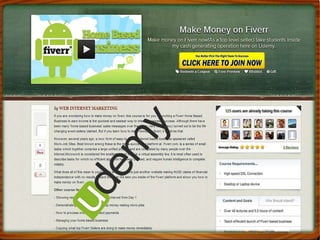 Best Fiverr Gigs | PPT
