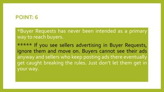 FIVERR exclusive: few buyer request at fiverr | PPTX