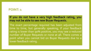 FIVERR exclusive: few buyer request at fiverr | PPTX