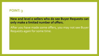 FIVERR exclusive: few buyer request at fiverr | PPTX