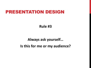 Five Rules for PowerPoint Design | PPTX