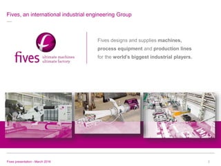 Fives DyAG Corp. | PPSX | Robotics | Technology & Computing