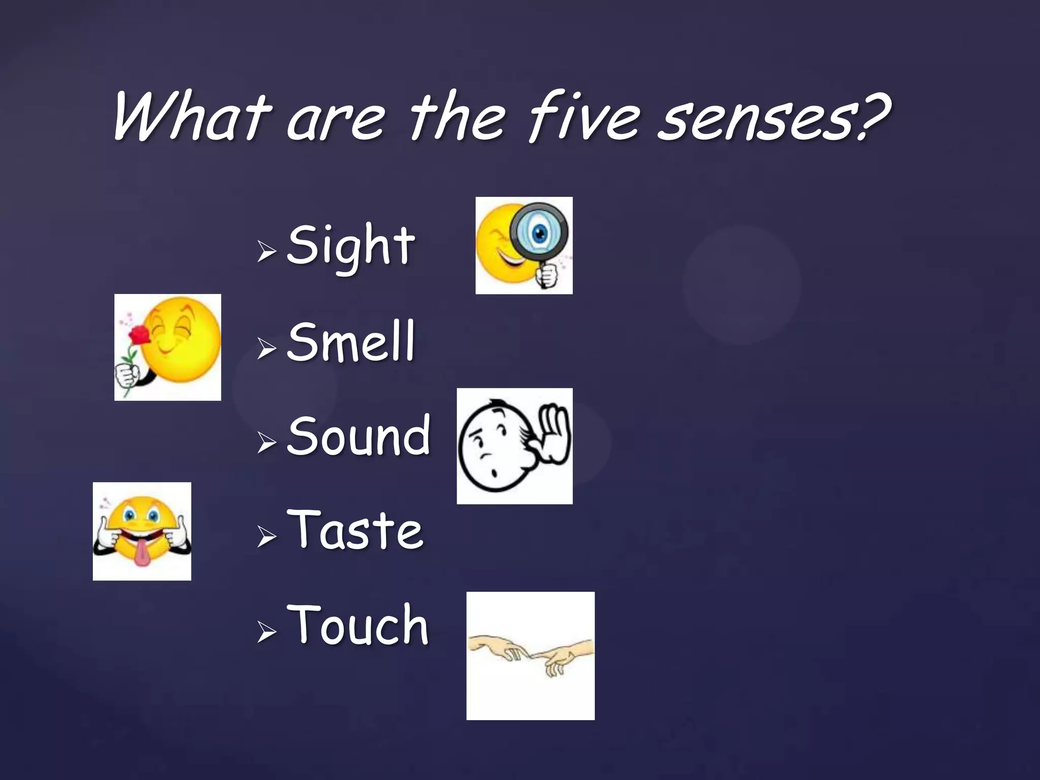 Five senses | PPT