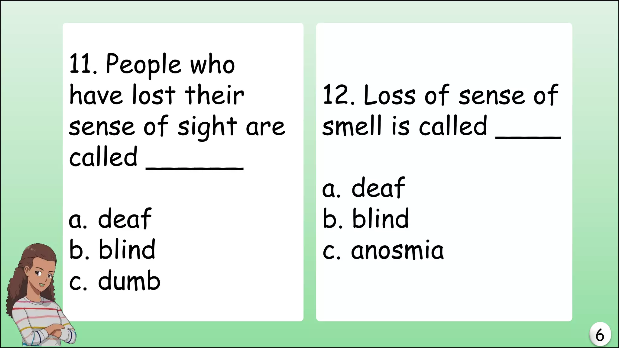 Five Senses Quiz | PDF