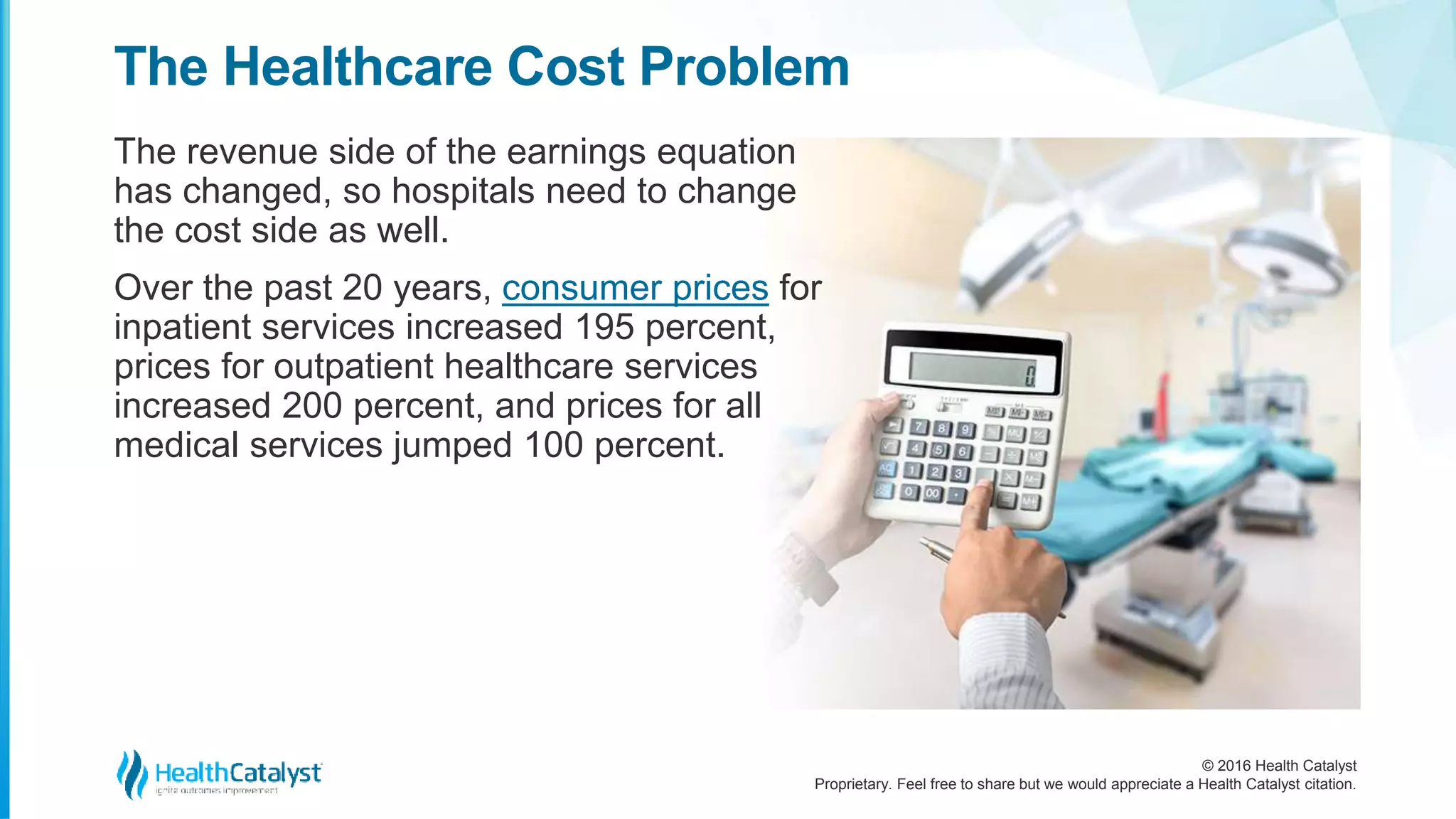 Five Solutions to Controlling Healthcare's Cost Problem | PPTX
