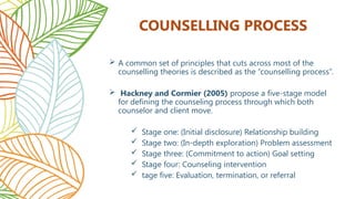 descriptive five stage model of counselling.pptx