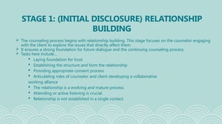 descriptive five stage model of counselling.pptx