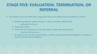 descriptive five stage model of counselling.pptx