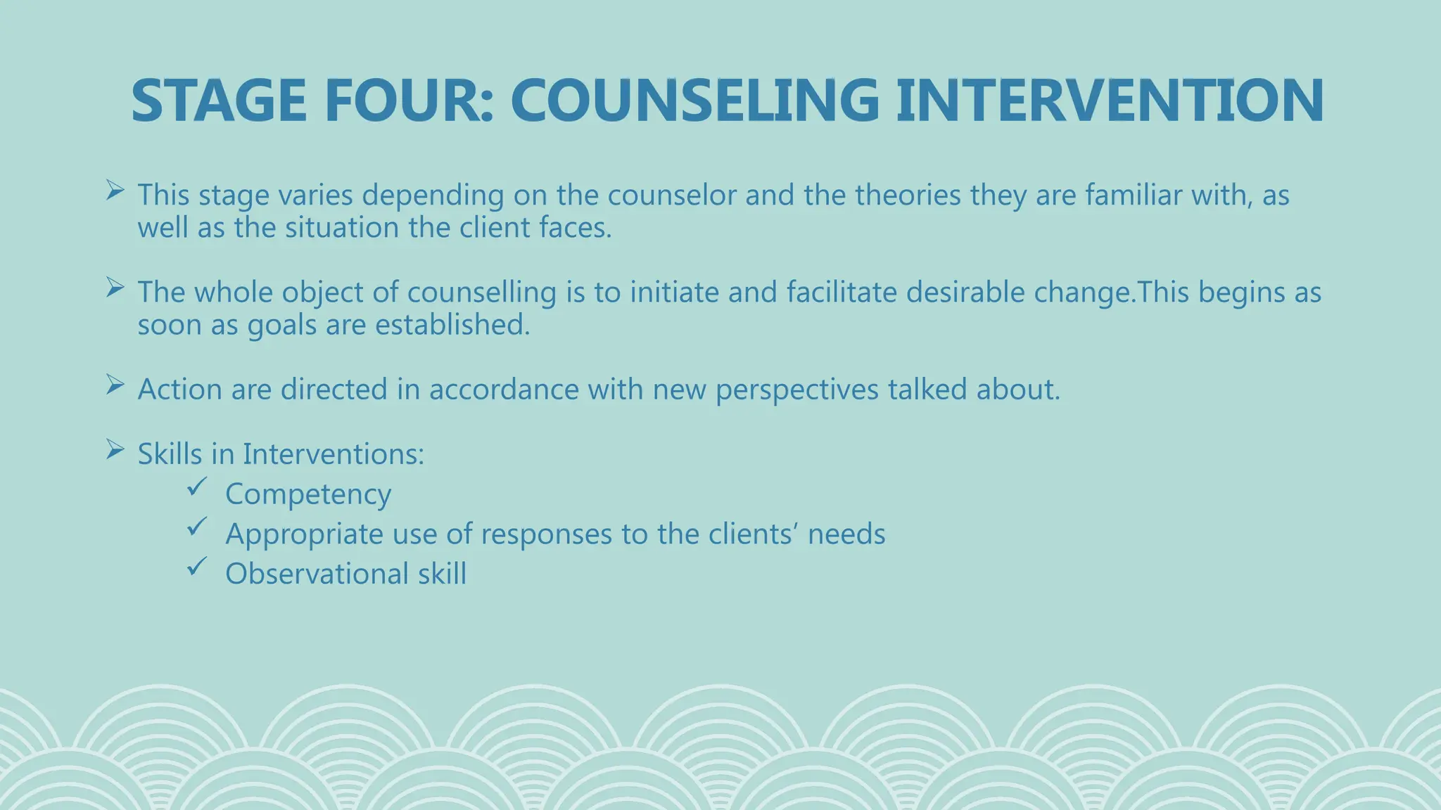 descriptive five stage model of counaselling.pptx