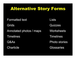 Five stages of a story | PDF
