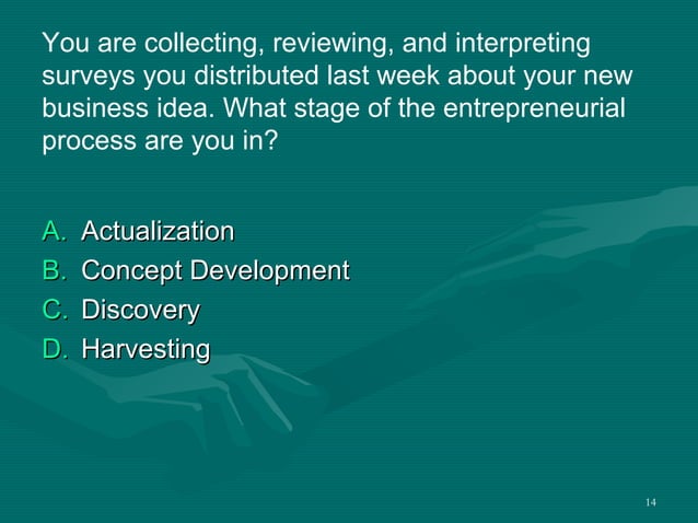 Five stages_of_the_entrepreneurial_process | PPT