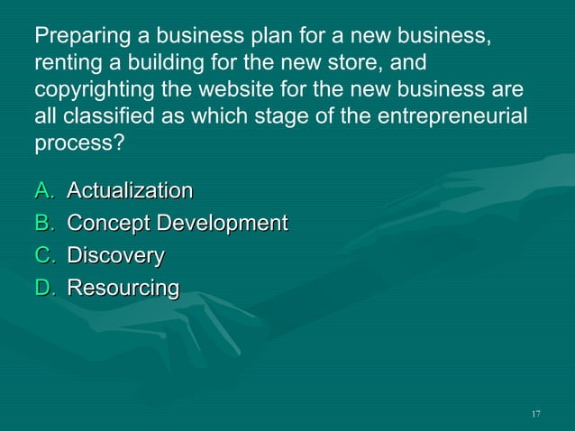 Five stages_of_the_entrepreneurial_process | PPT