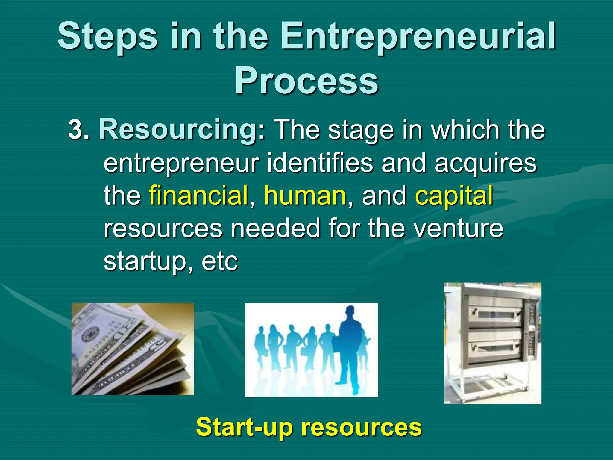 Five Stages of the Entrepreneurial Process.ppt