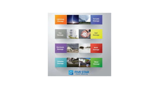 Five Star Claims Info Graph | PPTX