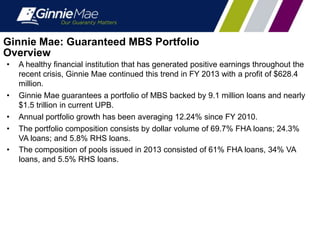 Ginnie Mae's Housing Finance Reform Overview | PPT