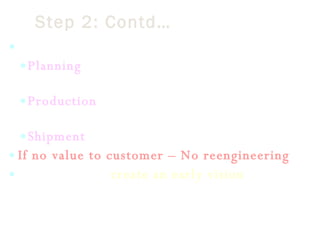 Five Step Methodology To Implement Bpr | PPT | Computer Software and Applications | Computing
