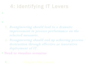 Five Step Methodology To Implement Bpr | PPT | Computer Software and Applications | Computing