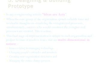 Five Step Methodology To Implement Bpr | PPT | Computer Software and Applications | Computing