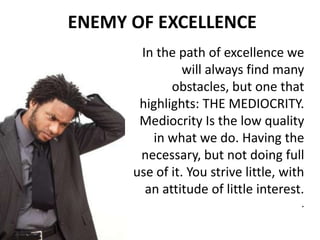 FIVE STEPS THAT LEAD TO EXCELLENCE | PPTX