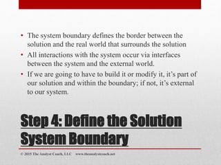 Five Steps in Problem Analysis | PPTX | Operating Systems | Computer ...
