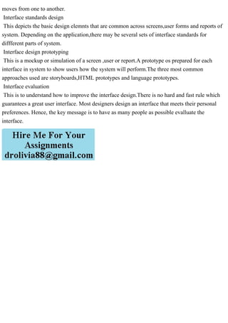 Five steps involved in user interface design are Use scenario dev.pdf ...