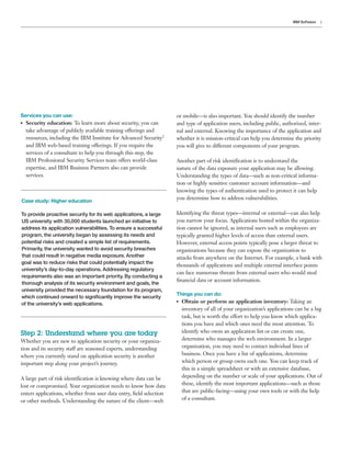 Five steps to achieve success with application security | PDF