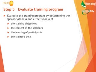 Health and Safety - Five steps to effective health and safety training ...