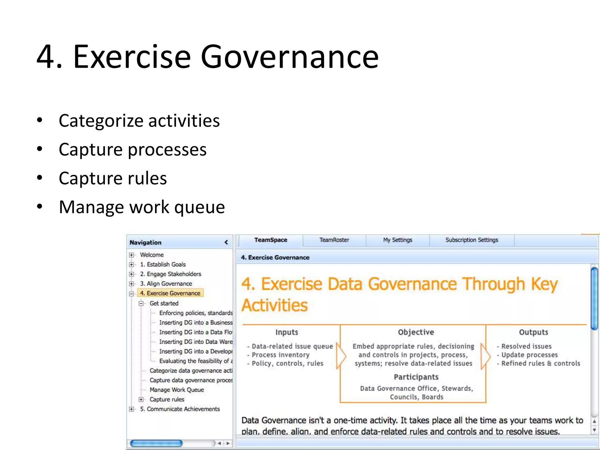 Five steps to launch your data governance office | PPT
