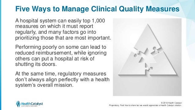 Five Strategies for Easing the Burden of Clinical Quality Measures