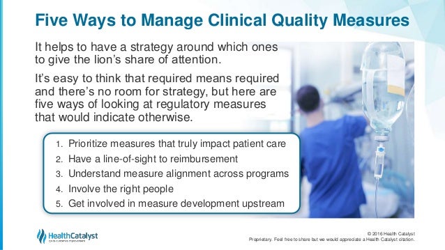 Five Strategies for Easing the Burden of Clinical Quality Measures