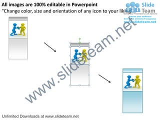 Five structure textboxes powerpoint diagrame templates 0712 | PDF ...