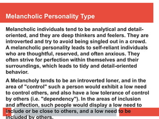 five temperament ppt of bed sem final ppt | PPT